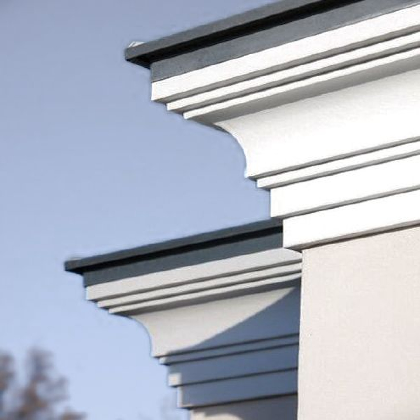 Profile decorative exterior din polistiren