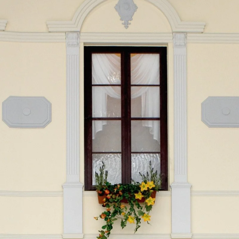 Profile decorative exterior din polistiren
