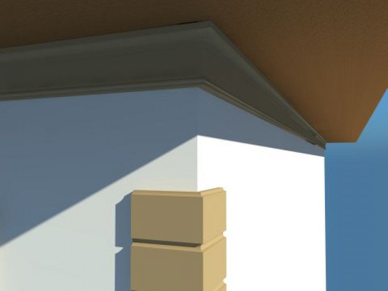 Cornisa acoperis ADRo-Decor NC104 - NMC Romania