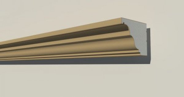 Cornisa pentru acoperisul casei ADRo-Decor NC161