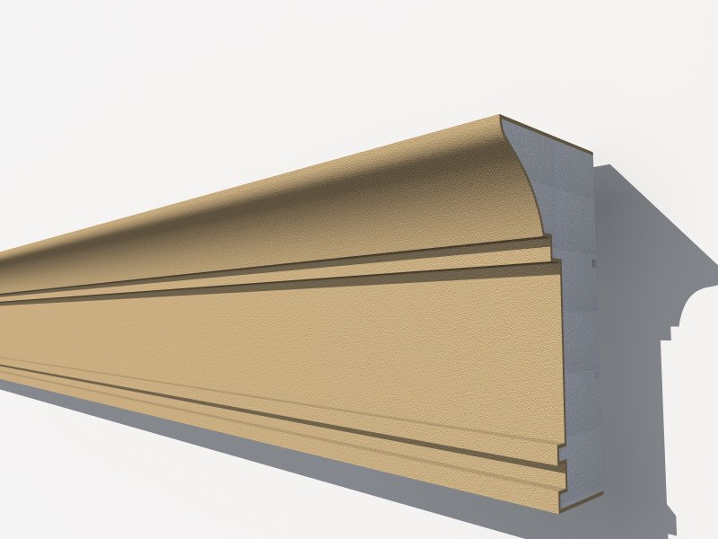 Cornisa acoperis: aplicare fatada casa ADRo-Decor NC173